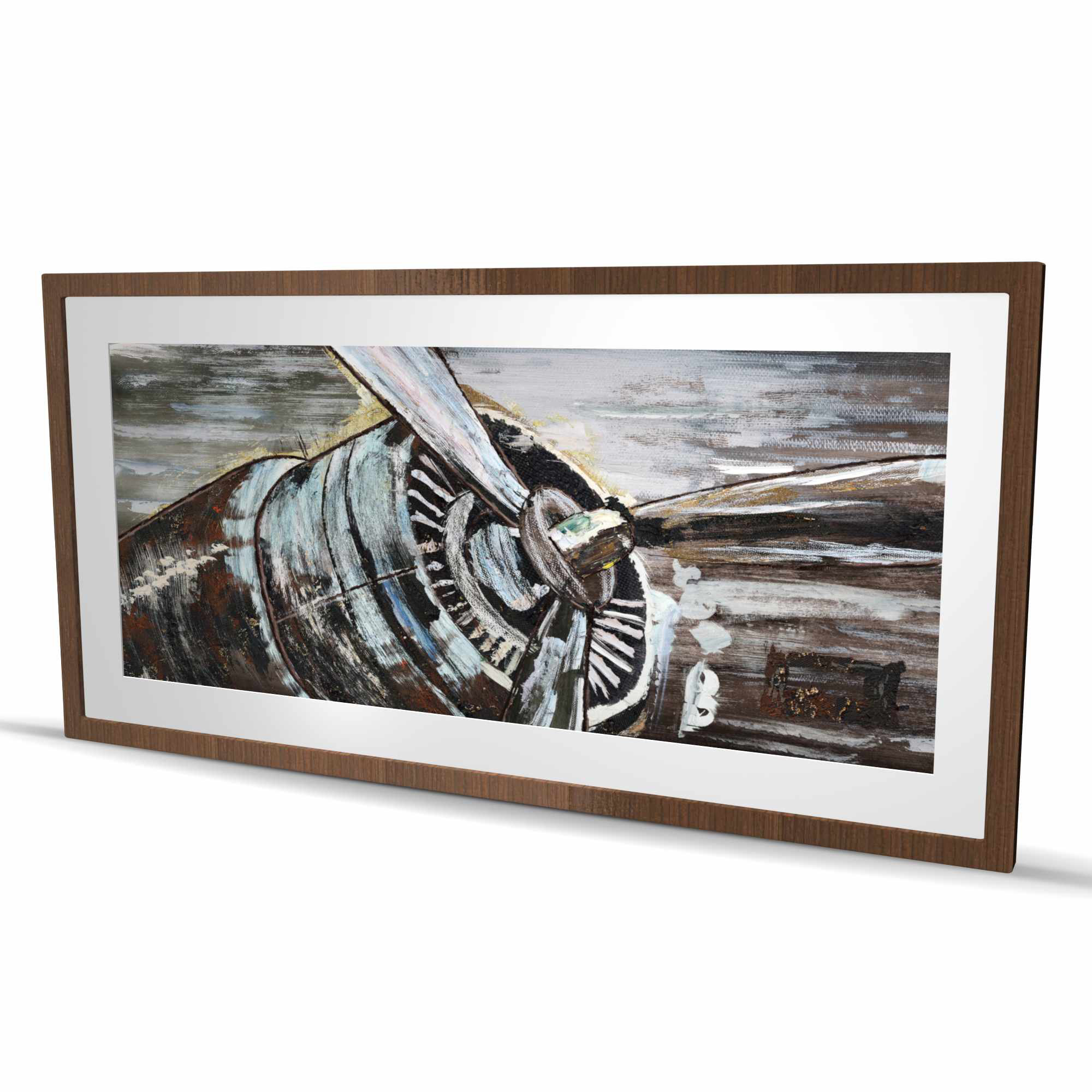 Lark Manor™ Airplane Propeller - Man Cave Aviation Print | Home Decor | Wayfair